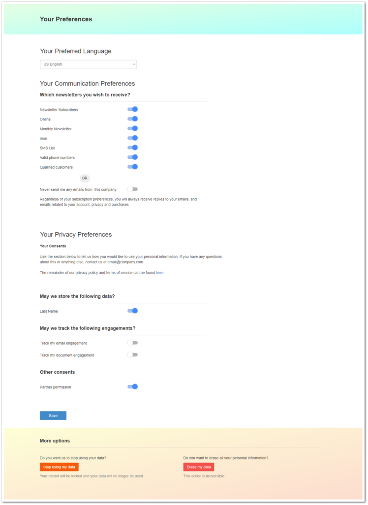 Gdpr And Crm Part 2 Vtigers Gdpr And Privacy Tools Bringing Zen To Managing Consents At