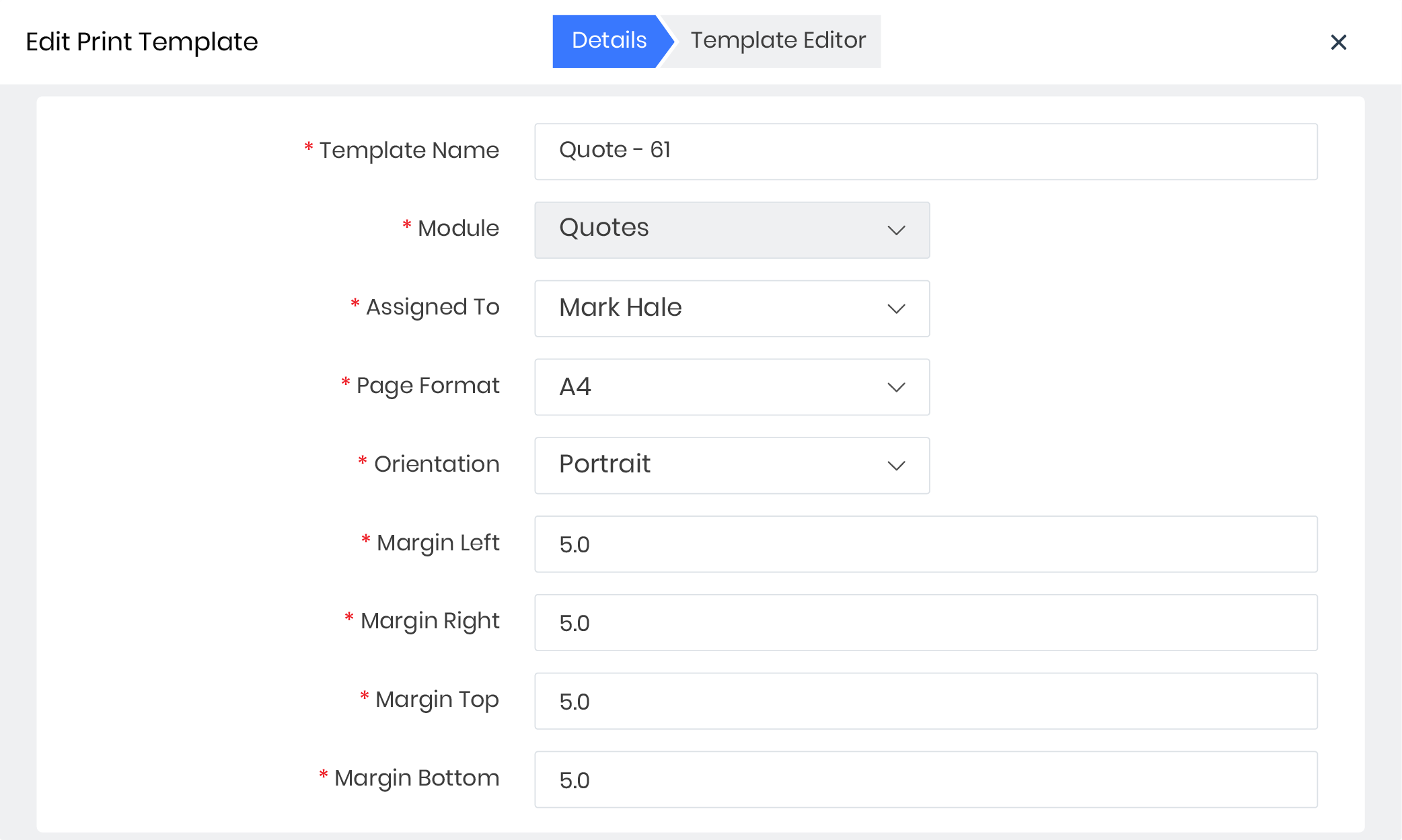 Vtiger CRM Blog » Leverage Vtiger Print Templates to Create Custom ...