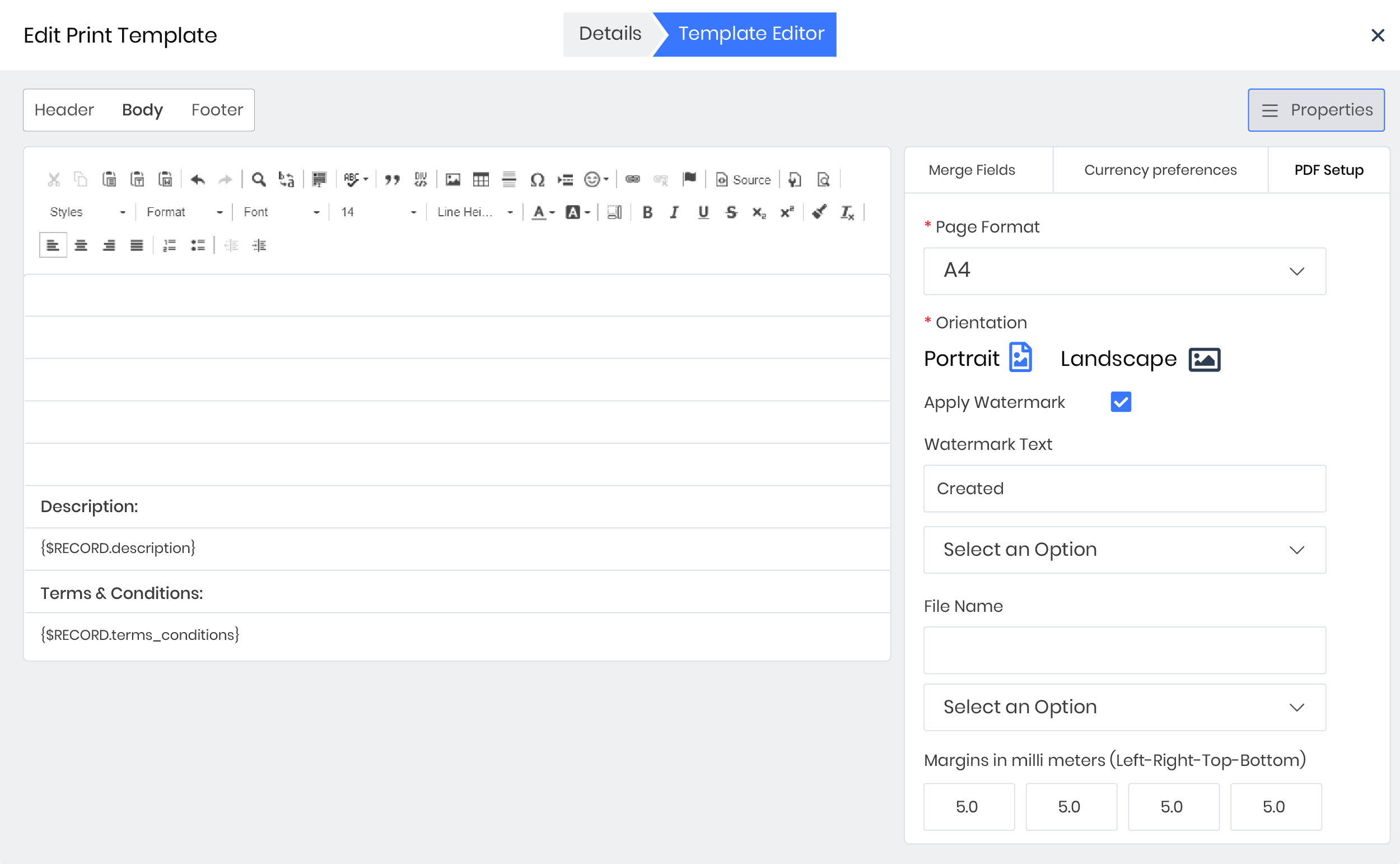 Vtiger Crm Blog Leverage Vtiger Print Templates To Create Custom Documents