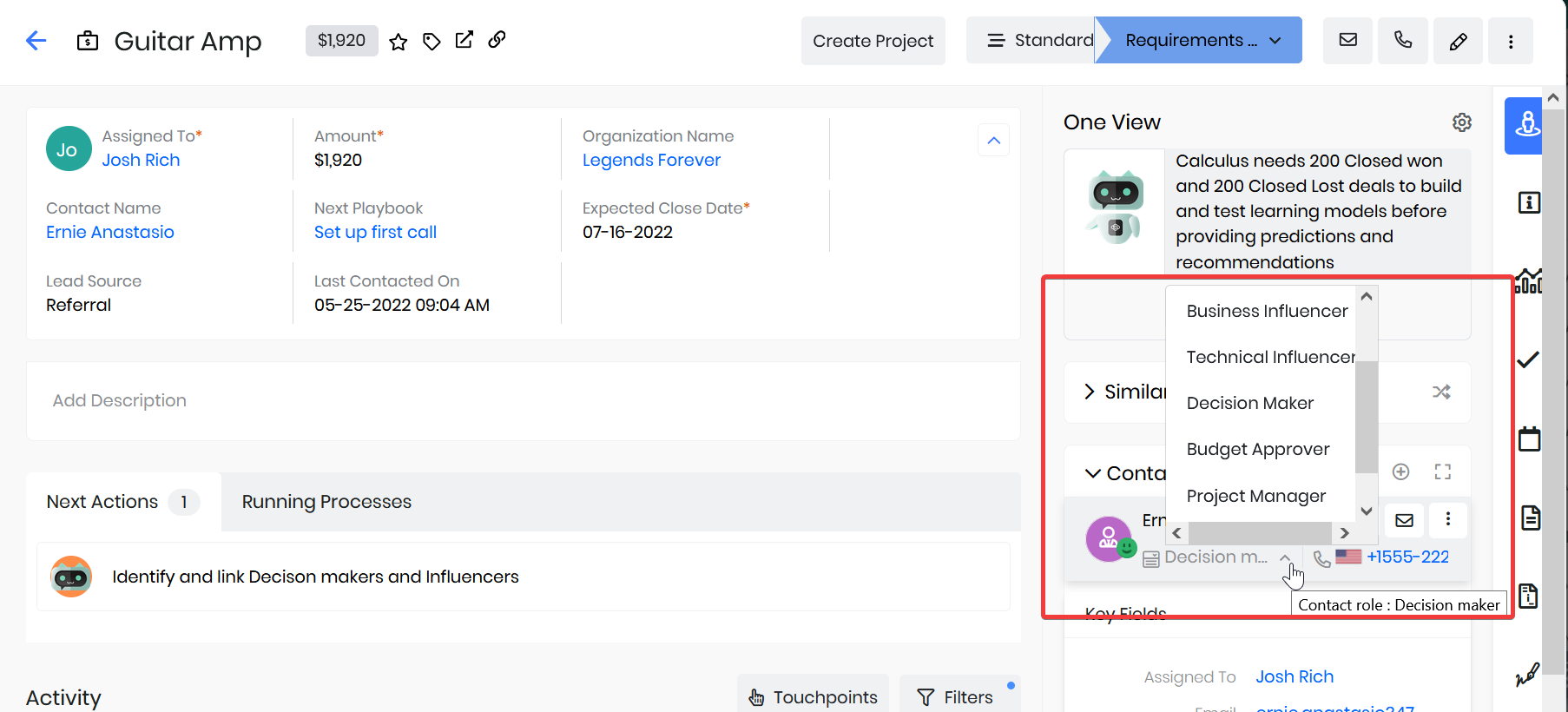 Big Little Things - Customizing One View - Vtiger CRM Blog