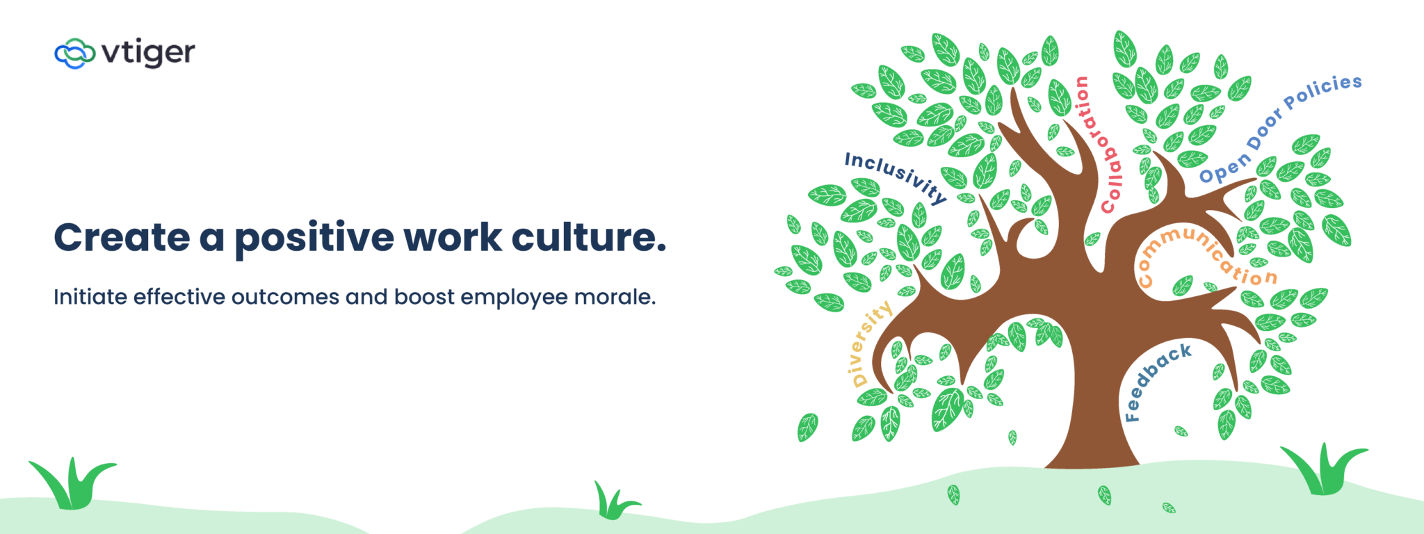 Build a Positive Work Environment to Boost Productivity - Vtiger CRM Blog