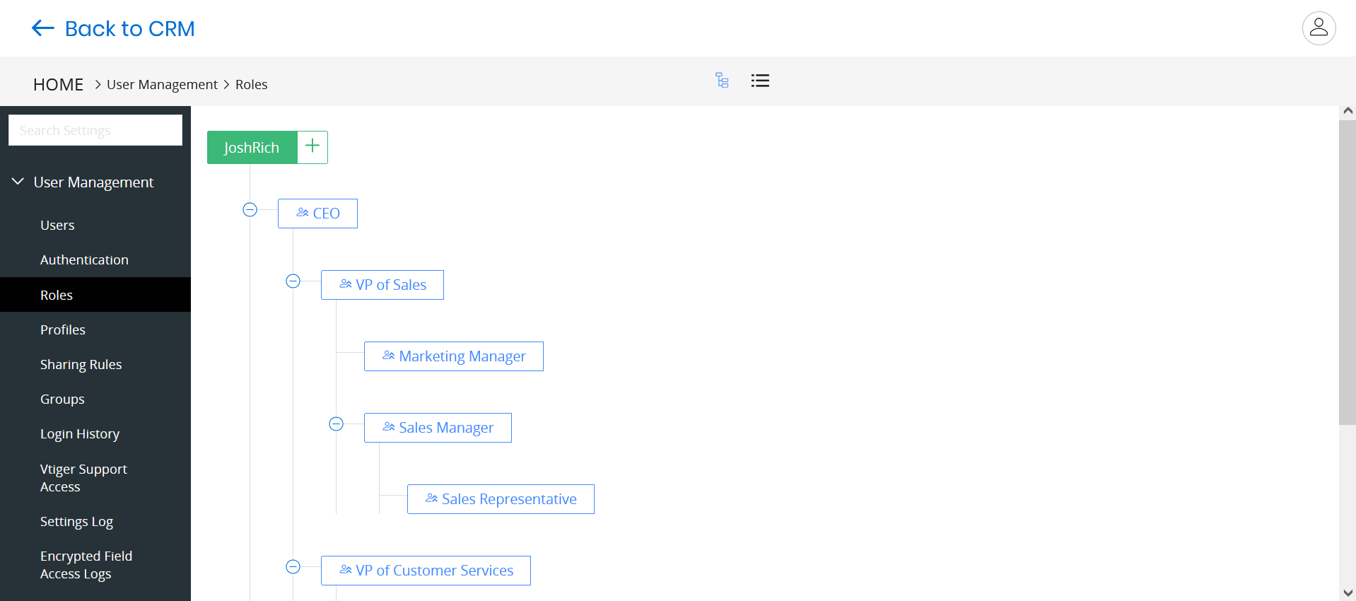 Big Little Things - Role-Based Picklists - Vtiger CRM Blog