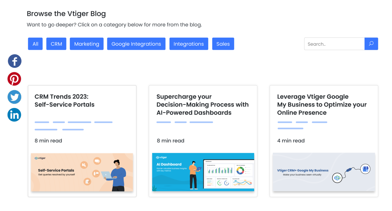 Rolling out Vtiger Blog with a Premium Look - Vtiger CRM Blog