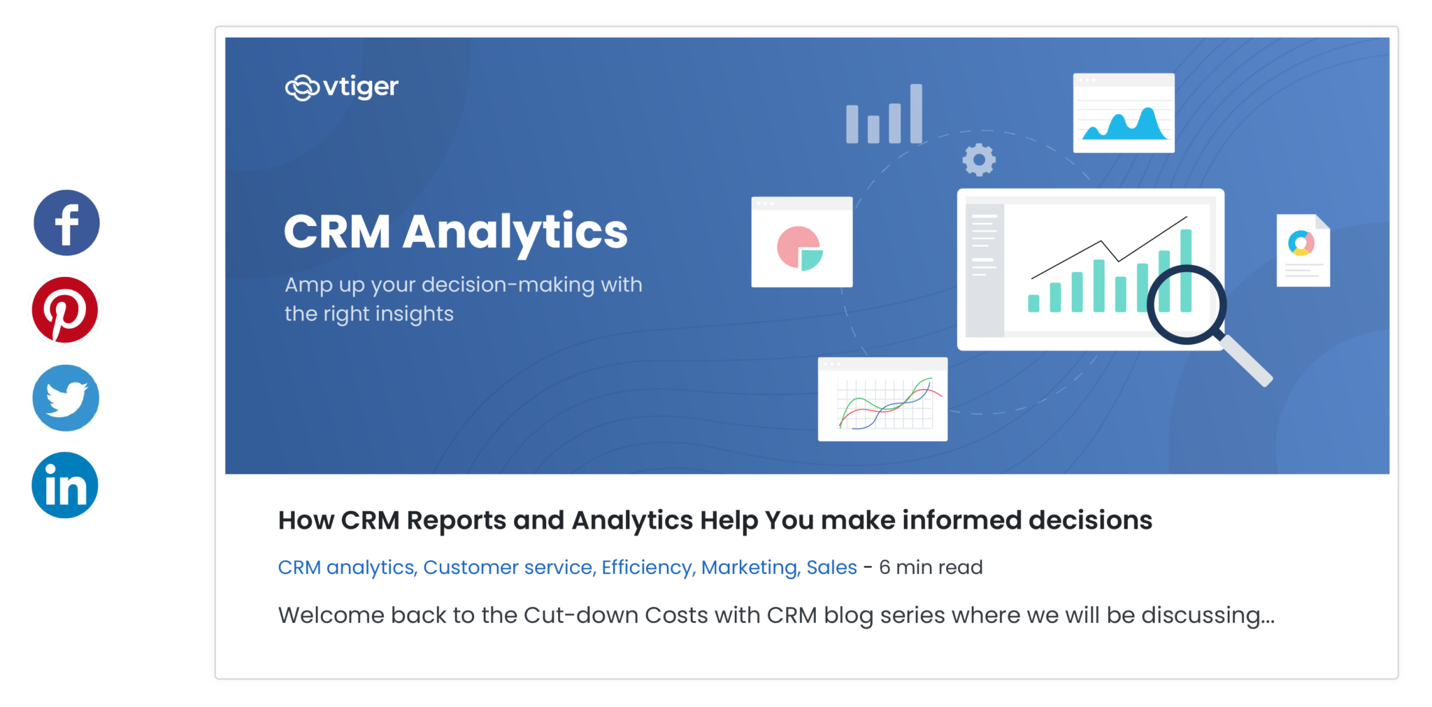 Rolling out Vtiger Blog with a Premium Look - Vtiger CRM Blog