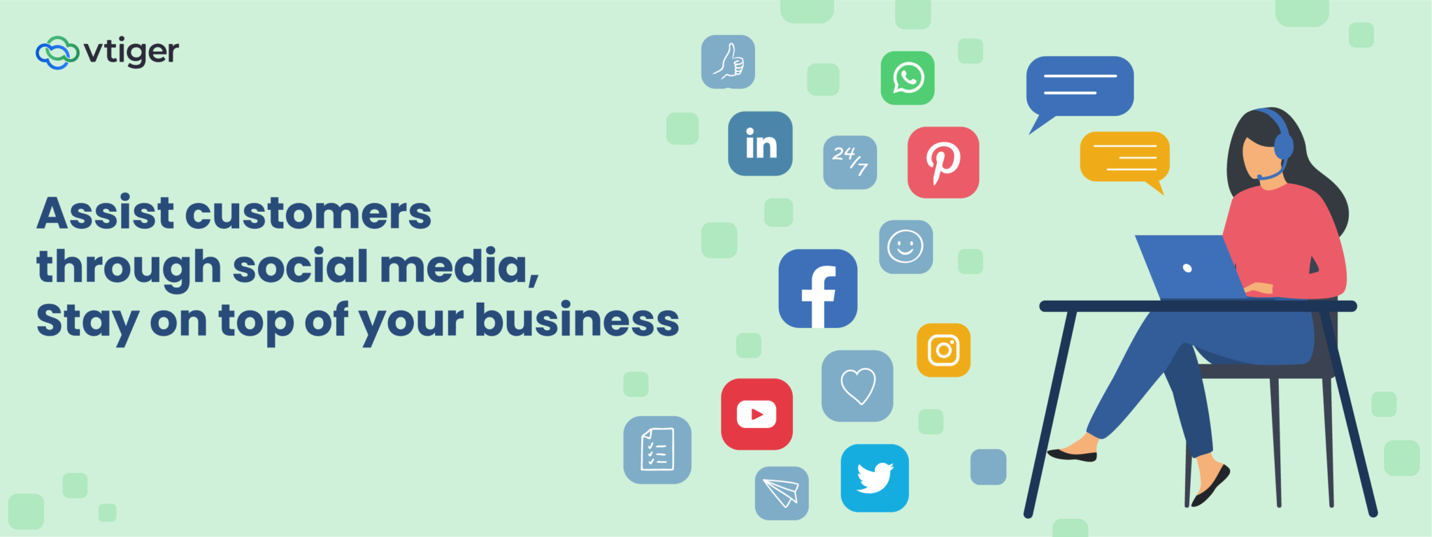 Unique Ways to Boost Social Media Customer Service - Vtiger CRM Blog