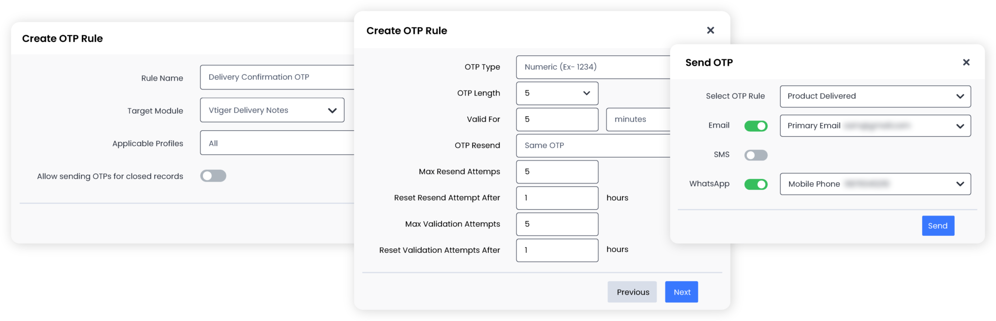 Protect Your CRM Records With One Time Password Rules - Vtiger CRM Blog